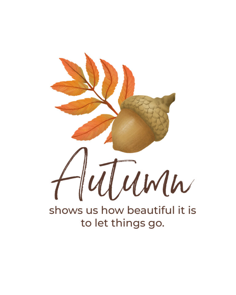 Free fall printables for fast, easy decorating | The Confident Mom